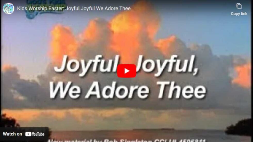 Top 45 Sunday School Songs for Kids (WITH VIDEO) - Mommy the Homemaker