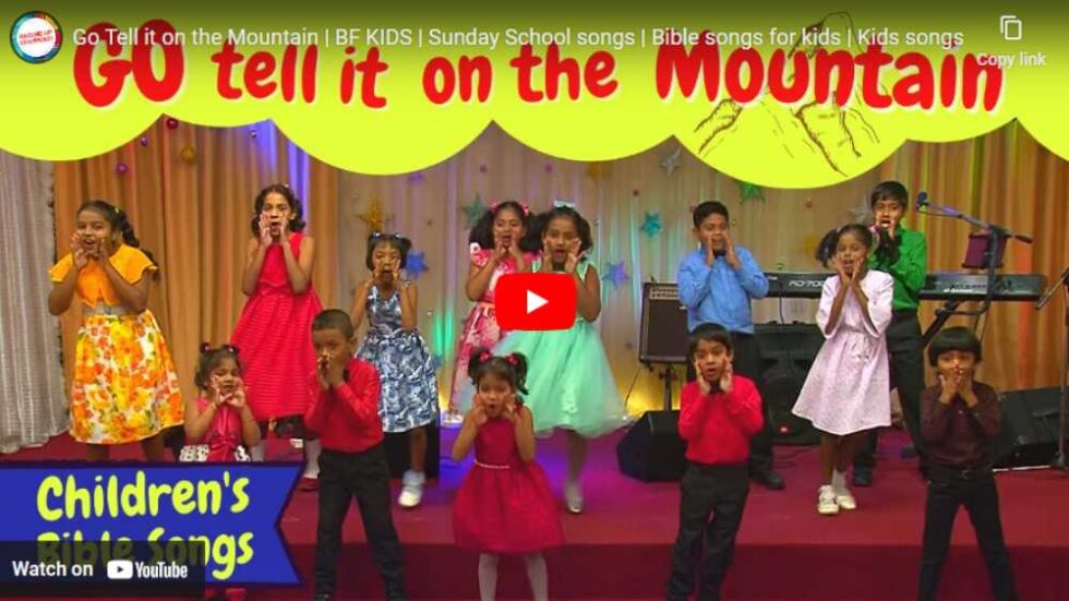 Top 45 Sunday School Songs for Kids (WITH VIDEO) - Mommy the Homemaker